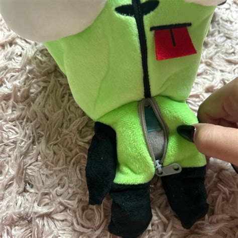 Invader Zim Robot Gir Costume 10 Inch Plushy Depop