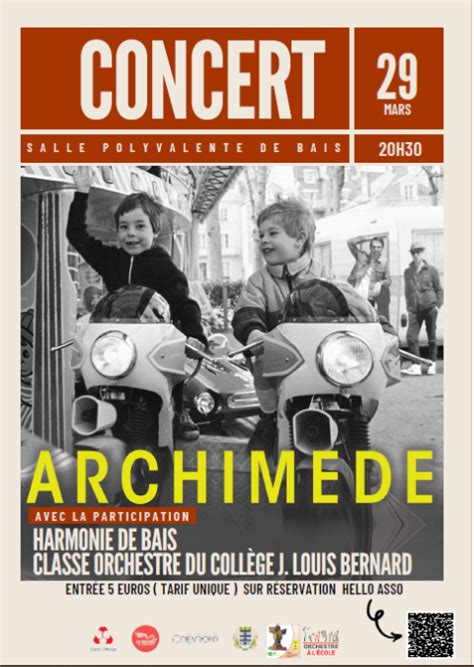 La Classe Orchestre En Concert Avec Le Groupe Archimède Collège Jean Louis Bernard