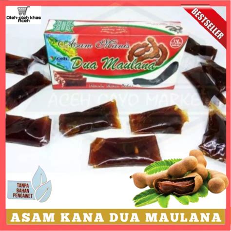 Jual Asam Kana Aceh Dua Maulana Asam Jawa Manis Tanpa Biji Asli Dan