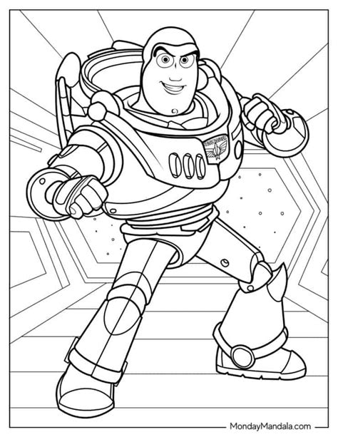 20 Buzz Lightyear Coloring Pages Free Pdf Printables