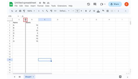 How To Make Same Size Cells In Google Sheets TechCult
