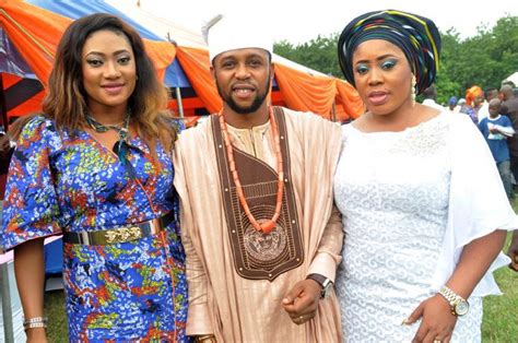 Photos Dele Odule Oga Bello Abbey Lanre Iya Awero Mr Latin And Others At Aluwe Mom Burial