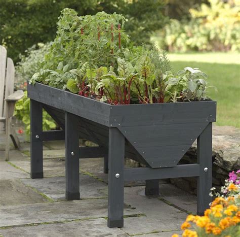 5 Favorites Wooden Elevated Planters Gardenista Elevated Gardening