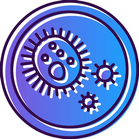 Bacteria Gradient Filled Icon 42746191 Vector Art At Vecteezy