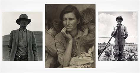 Dorothea Lange Bilder Fra Den Store Depresjonen