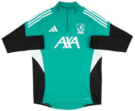 2025 26 Liverpool Adidas 14 Zip European Training Top