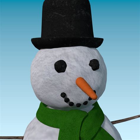 Snowman X 3d 3ds