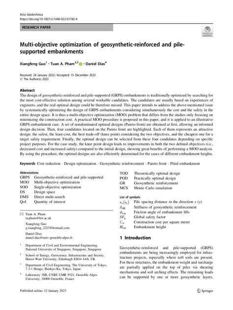 Geotechnicalengineering Engineeringdesign Tuan A Pham