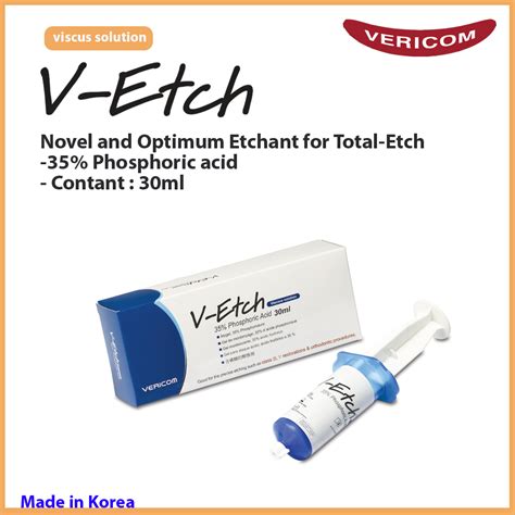 V Etch 30ml X 135 Phosphoric Acid Jsi Global