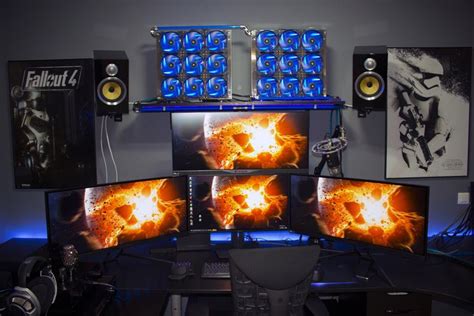 The Command Center • Rbattlestations Pc Setup Diy Computer Desk