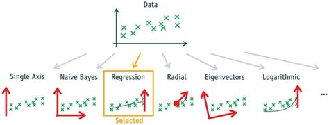 automatic data mining approach a projection and density estimation