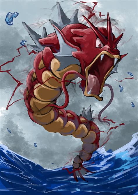 Gyarados Pokemon Drawn By Kintsuba Kintsuba Danbooru