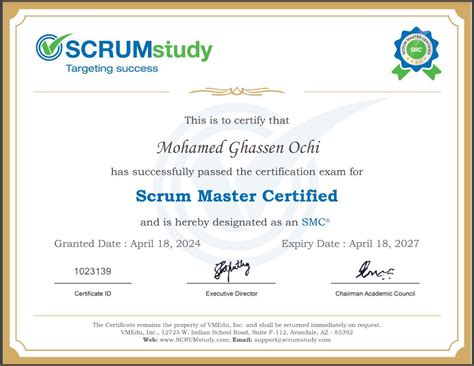 Mohamed Ghassen Ochi Smc® On Linkedin Scrummaster Agile