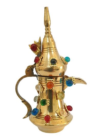 Decorative Mini Dallah Gold 12cm Price In Uae Noon Uae Kanbkam