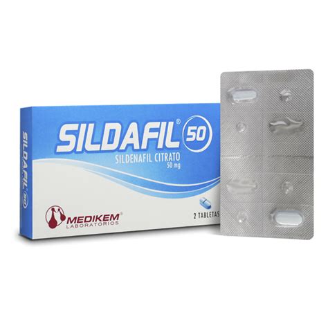 Sildafil 50 Tabletas Laboratorios Medikem