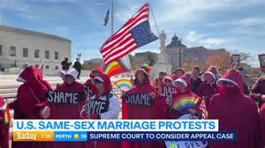 Supreme Court Urgently Weighs Overturning Same Sex Marriage Ruling