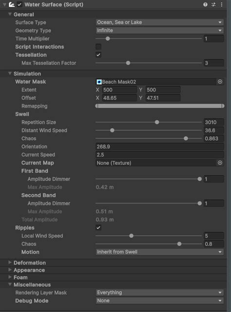 the hdrp water system in unity 2022 lts technical articles unity