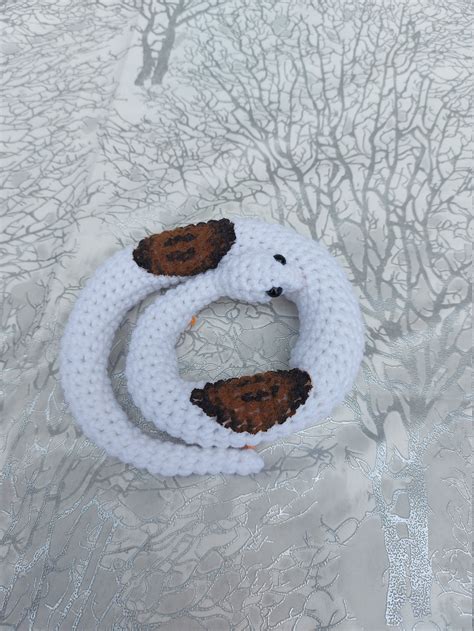Small Ball Python Plush Pdf Crochet Pattern Etsy Australia