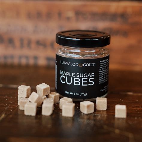 Maple Sugar Cubes • Harwood Gold • Michigan Maple Syrup