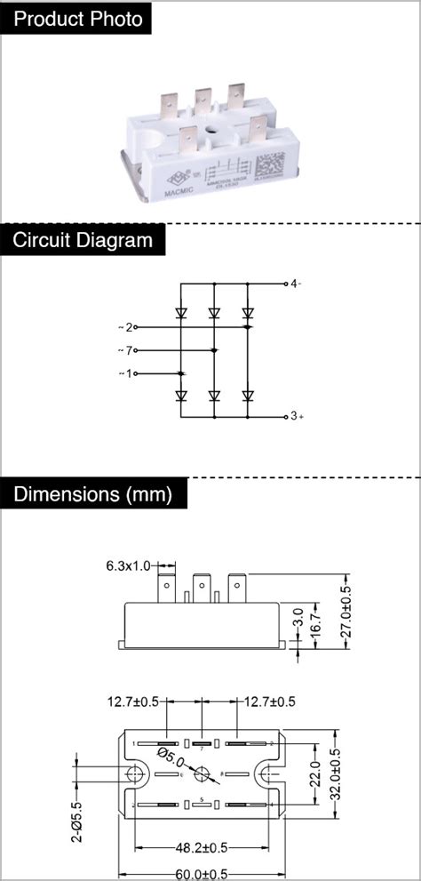 Three Phase Rectifier Module Efficient International Technology