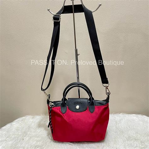 Pass L O N G C H A M P ️🖤 With Leather And Clear Etiketas 😍 Php 1000