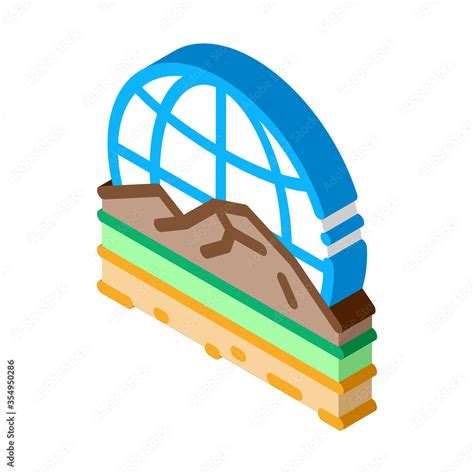 Poster Geomorphology Science Icon Vector Wall Art Ukposters