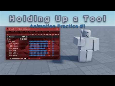 Holding Up A Tool Moon Animator Practice YouTube