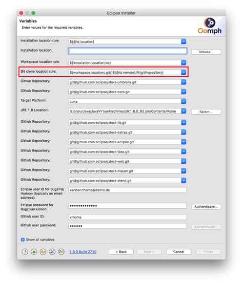Eclipse Xtexts New Umbrella Repository