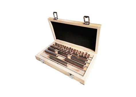 Grade 1 Steel Rectangular Gauge Blocks Set With Jis B7506 Standard And