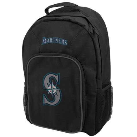 Seattle Mariners Black Southpaw Backpack