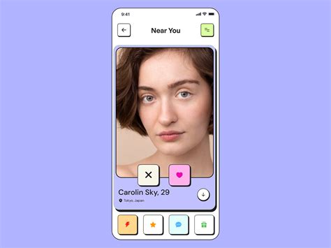 Dating App Design Mobile App Behance