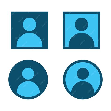Premium Vector Vector User Icon Set Profile Icon Set User Symbols