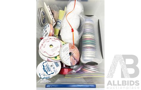 Assorted Craft Materials Lot 1519159 Allbids