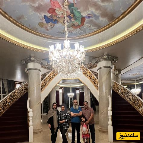 نگاهی به چیدمان منزل دوبلکسِ مجللِ سارا صوفیانی و همسرش میز بیلیارد و معماری شاهانه ویلای