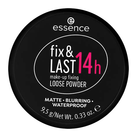 Пудра рассыпчатая для лица `ESSENCE` FIX & LAST 14H фиксирующая купить ...
