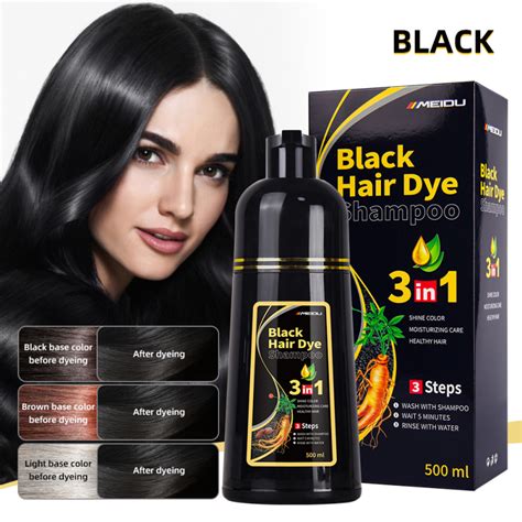 Meidu New Natural Ammonia Free Meidu 100 Grey Covering Lasting Effect