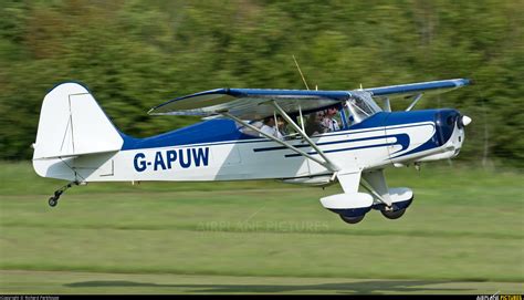 Photo Of G Apuw Auster J5v Autocar Private Egth General Aviation