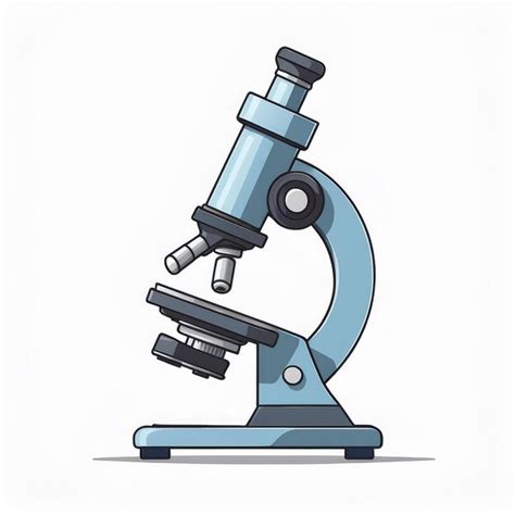 A Drawing Of A Microscope With The Word Quot The Word Microscope Quot