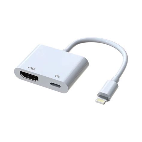 Lightning to HDMI Digital TV AV Adapter HDMI Cable For Apple iPad ...
