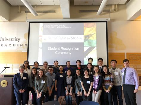 Beta Gamma Sigma Chapter Welcomes Inaugural Nominees