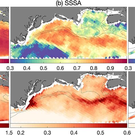 Correlation Upper Row And Root Mean Square Error Bottom Row Download Scientific Diagram