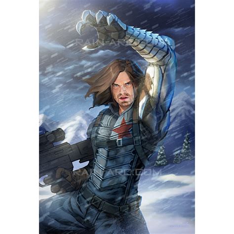 Winter Soldier Comic Art