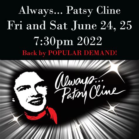 Always Patsy Cline Deertrees Theatre