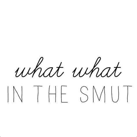 In The Smut