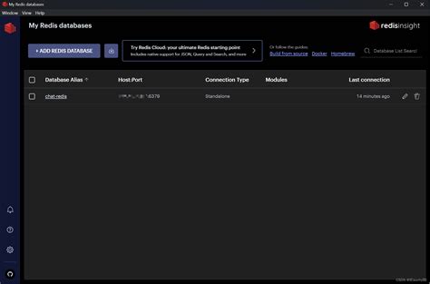 【redisinsight】连入docker容器可视化redis服务redisinsight Docker Csdn博客