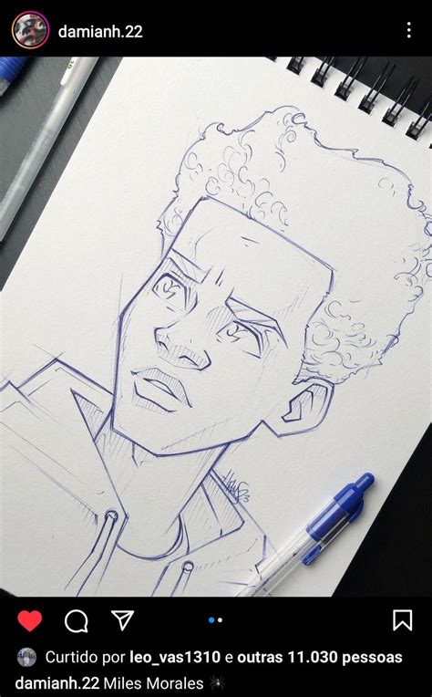 Miles Morales Drawing Artofit