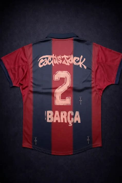 Barca X Travis Scott Vintage Jersey Zrofficialstore