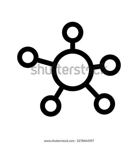 Networking Icon Vector Symbol Design Illustration Stock Vector Royalty Free 2278464397