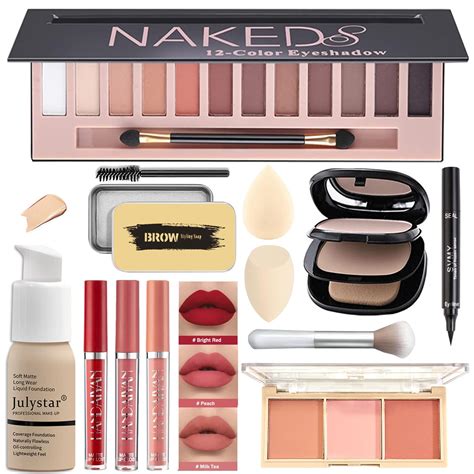 All In One Makeup Kit Full Kit 12 Colors Naked Eyeshadow 2 Color