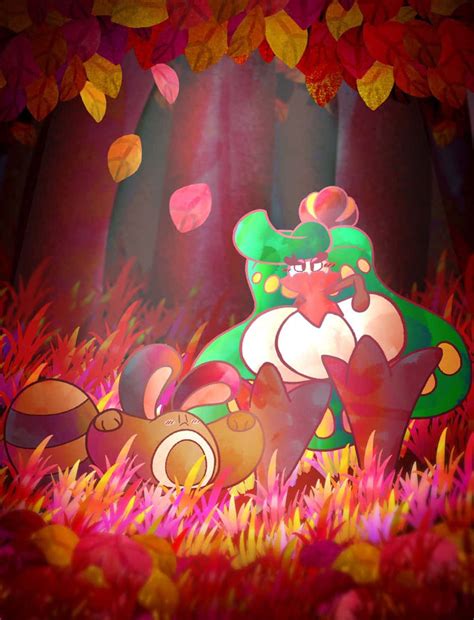 Download Autumnal Pokemon Showdown Wallpaper